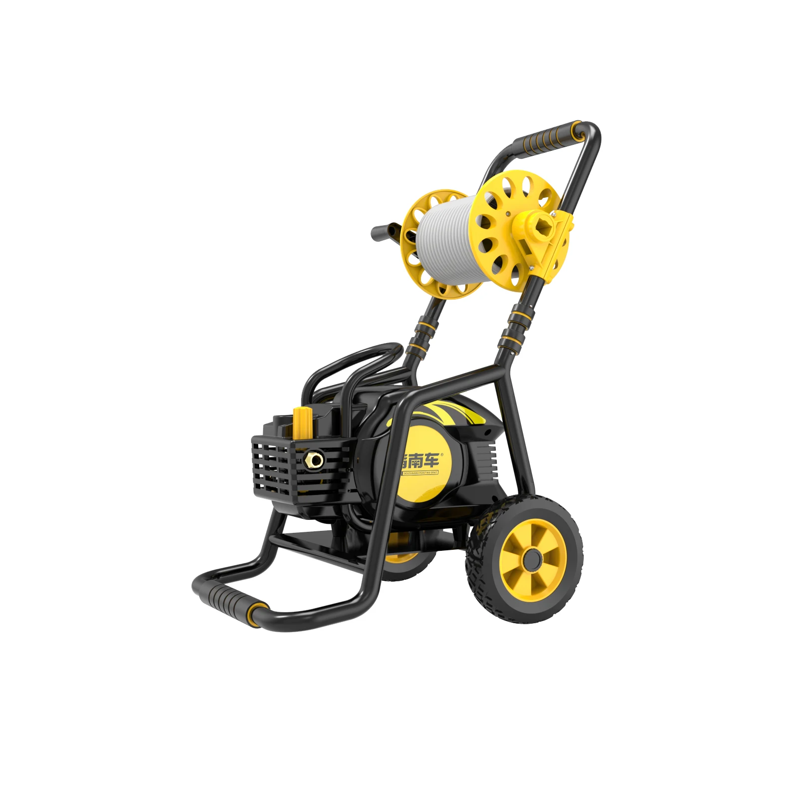 High Pressure Cleaners Trolley Washing Machine With Plunger Pump For ...