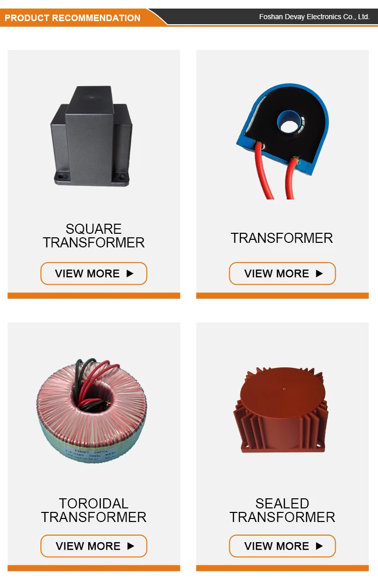 High Frequency Electric Power Transformer Customized Power Ei ...
