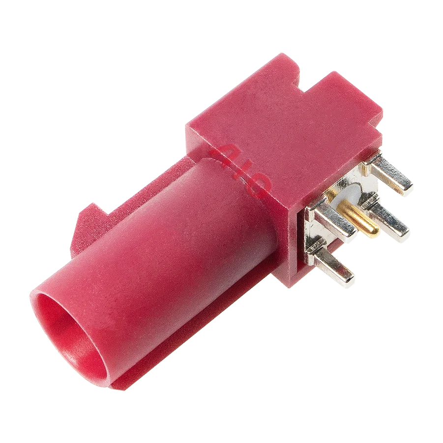 Fakra Pcb Plug Connector V/a R/a Updated Version Dual Plug Thru Hole ...