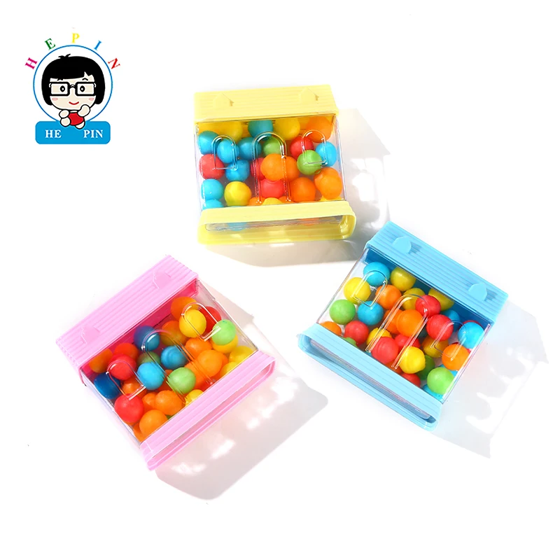 Multi Color Fruit Flavoured House Shaped Tablet Candy Toy Candy With ...