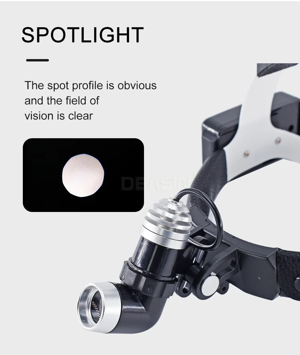 Dental 5W LED Head Light Lamp for ENT Dentistry Lab