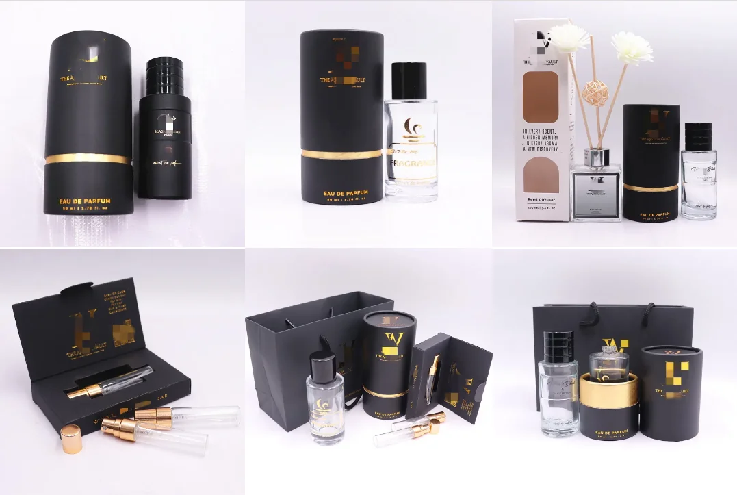 Custom Packaging For Dropper Vials Paper Board Perfume Sample Cards ...