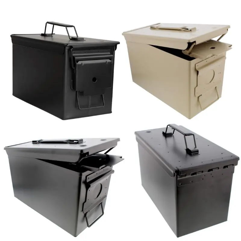 M2a1 M2a2 Pa108 Lockable Metal Black Tan Green Logo Custom Ammo Box ...