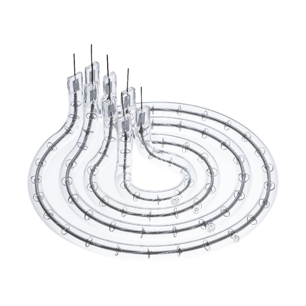 Circular Tungsten Filament Infrared Heater Lamp for Plastic Welding