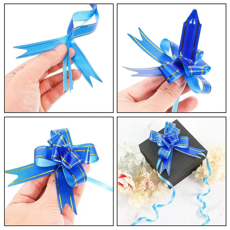 Manufacturer Bow Red PP Polypropylene Christmas Gift Ribbon Butterfly ...