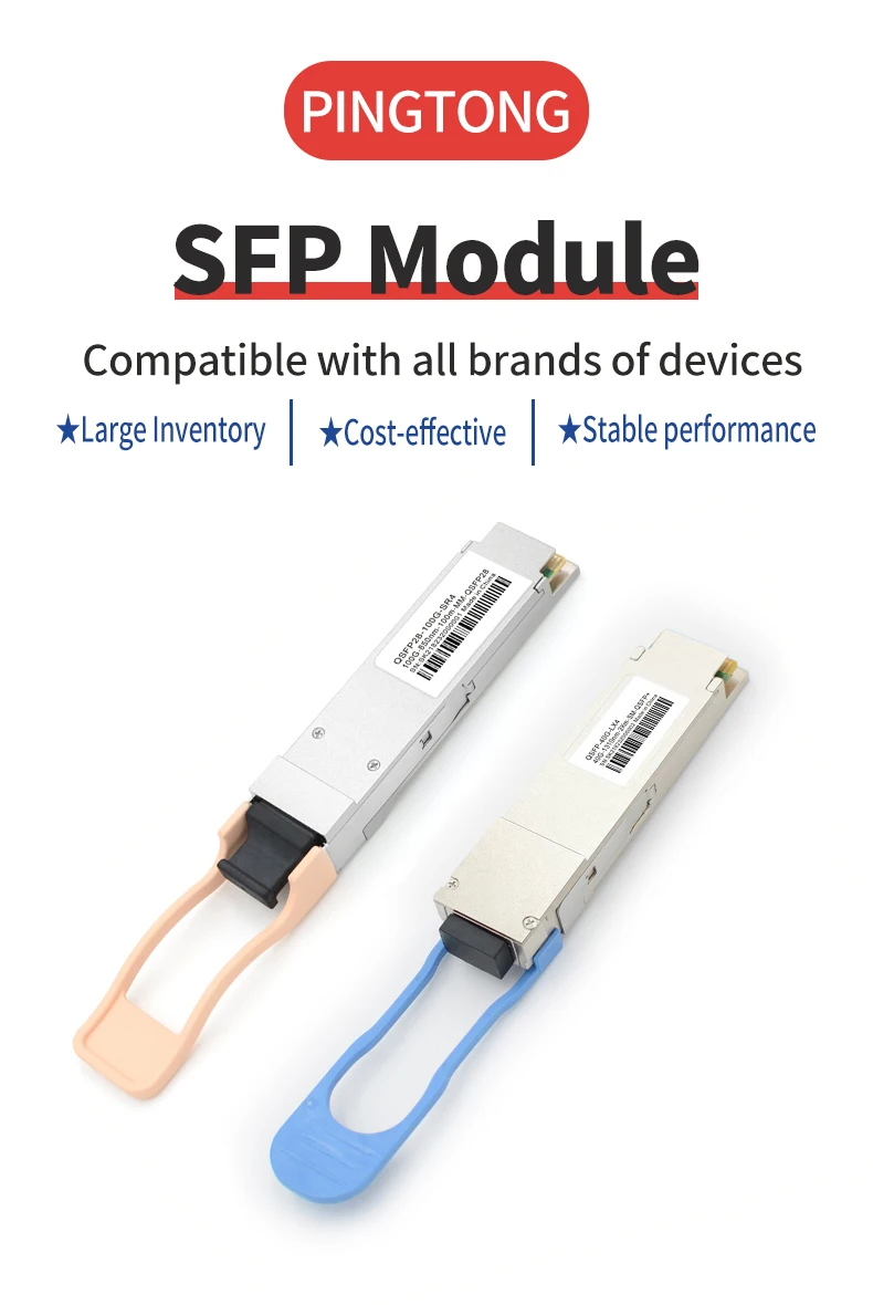 SFP Module Price QSFP 100G 40G 25G 10km 40km 80km LR4 ER4 ZR4 Fiber ...