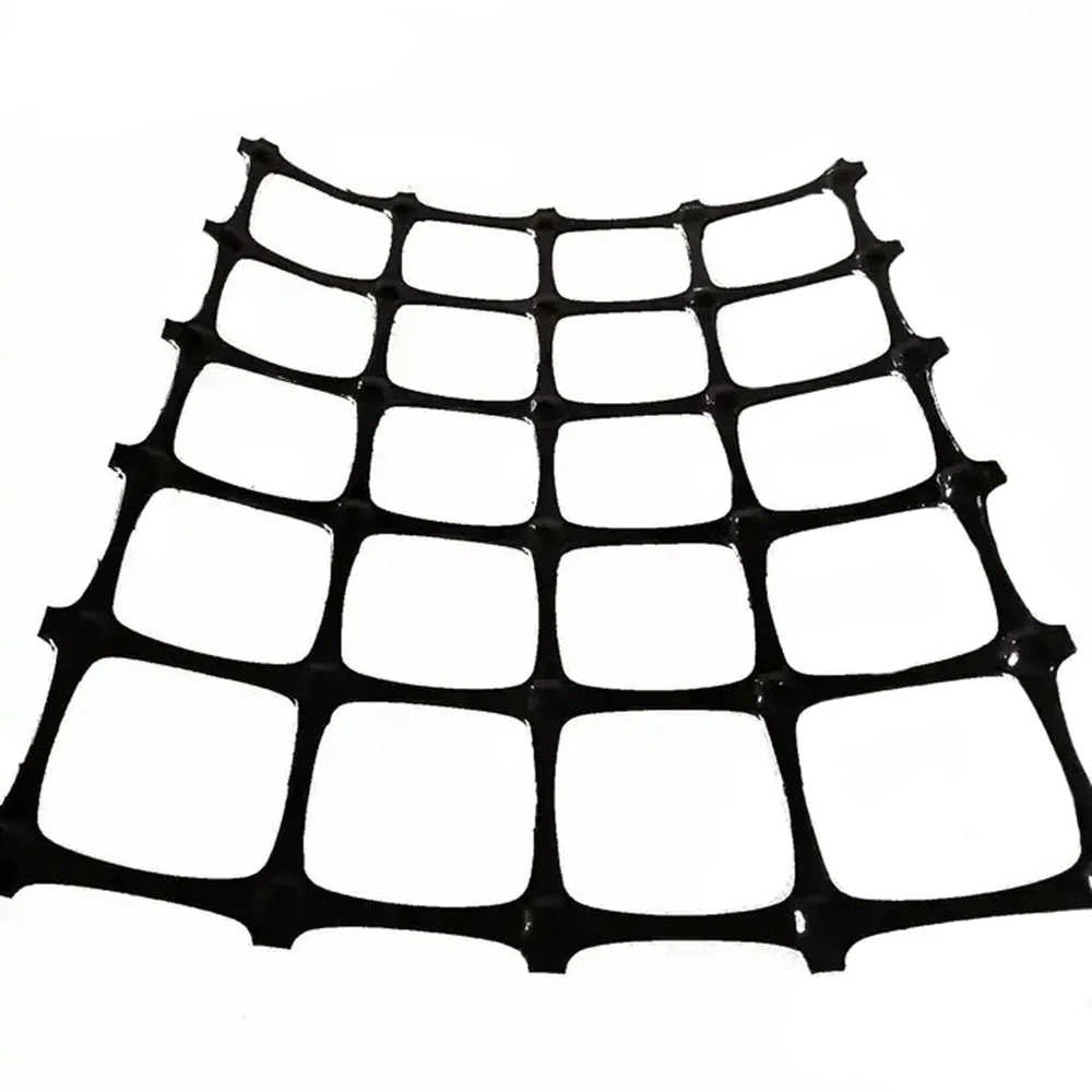 Bi directional plastic geogrid subgrade repair aquaculture fence ...