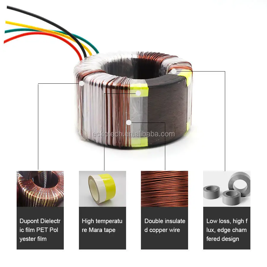 220v 230v 120v Toroidal Isolation Transformer 12v 300va 400va 600va ...