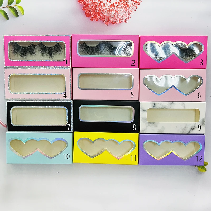 25 mm Fake Eye Lashes 5d 8d 3d Wholesale Mink Eyelashes Full Strip ...