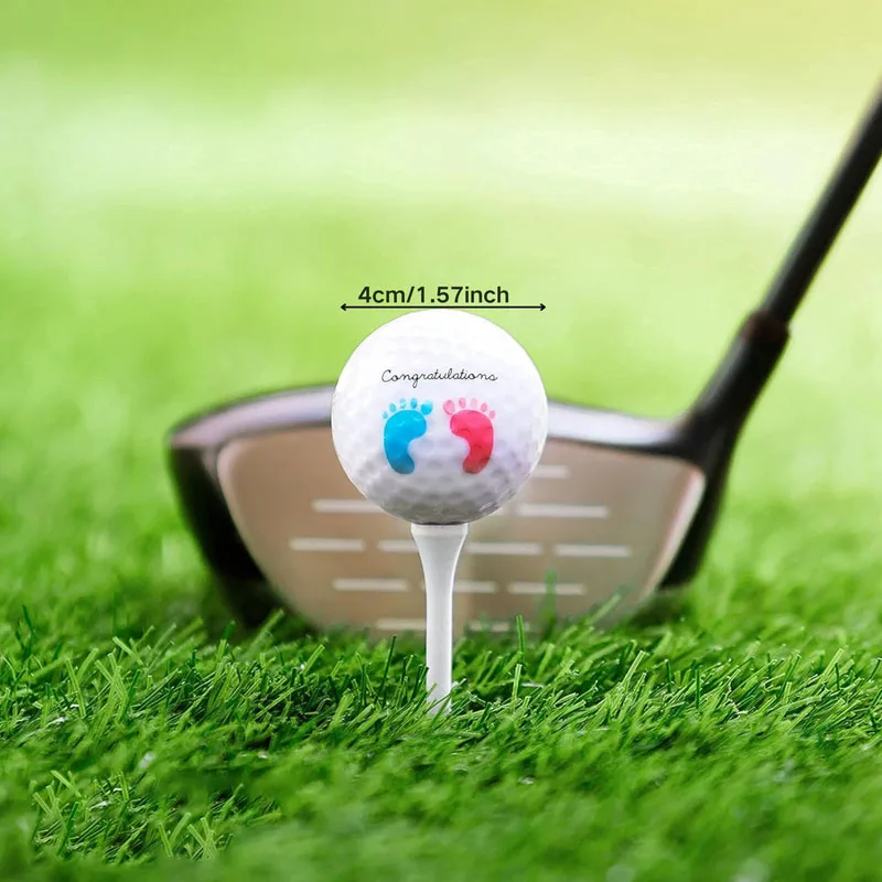 Customizable 2-Layer Golf Balls - Fun Practice Essentials