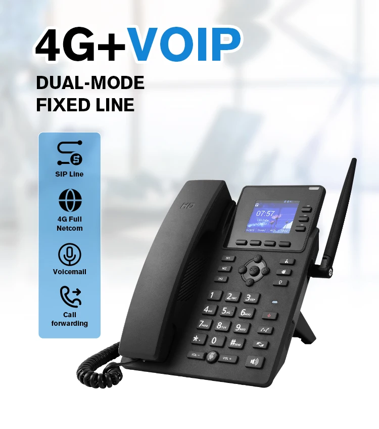 SUNCOMM SC01 Voip Phone - 4G LTE, 2.4G Wifi, Android 7.1