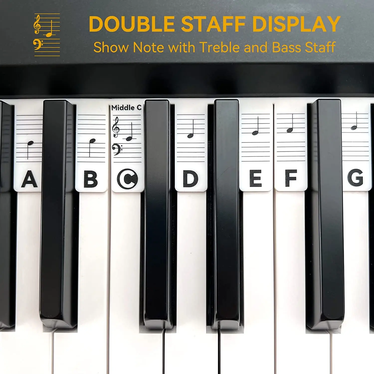 New 2024 Piano Note-taking Guide For Beginners 88 Keys Digital Keyboard ...