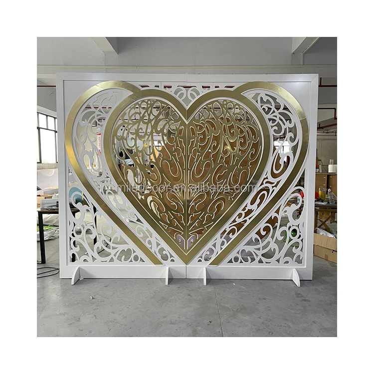 Customized Stage PVC Backdrop Design - Wedding Arch Panel