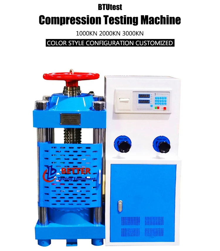 2000KN Concrete Compression Testing Machine Factory Price