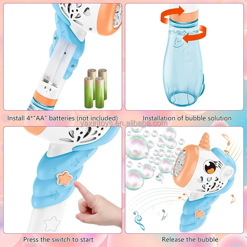 Princess Toy Bubble Machine Blower Maker Outdoor Bubble Blower Wand ...