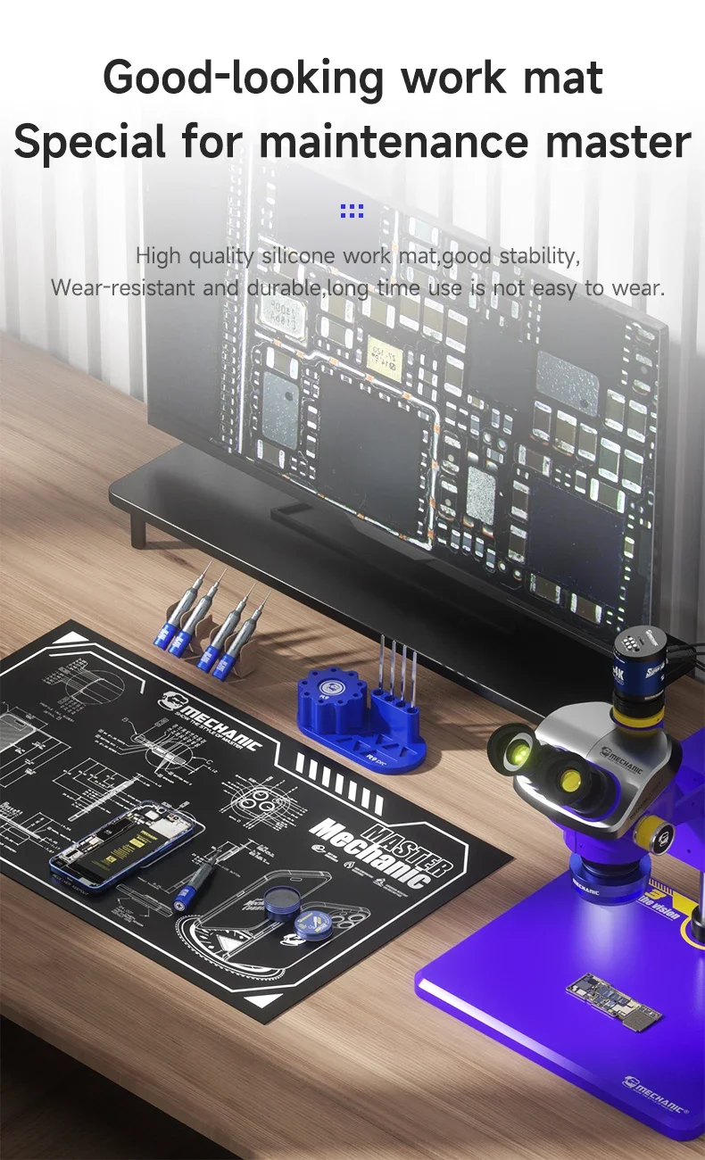 MECHANIC V77 V78 Silicone Soldering Pad for Welding & Repair