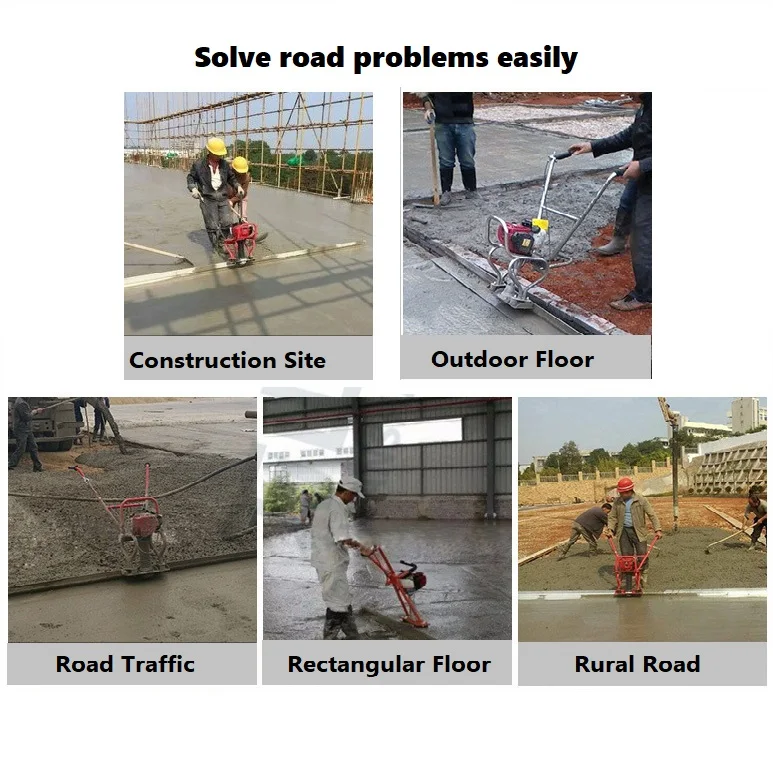 Mini Concrete Surface Screed Concrete Power Screed Vibration Ruler ...
