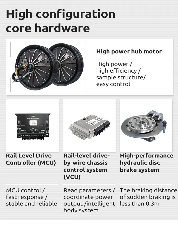 4 Wheel Electric Platform Robot Chassis Autonomous Mobile Robot with ...