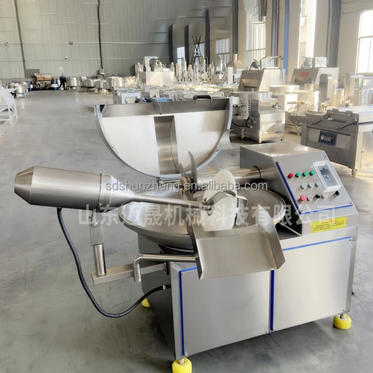 Commercial Meat Processing Machine Vegetable Bowl Cutter Stainless ...