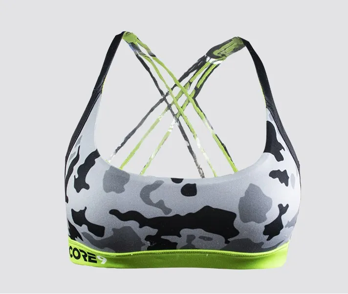 Custom Sublimation 2024 New Workout Open Back Sports Bra For Women ...