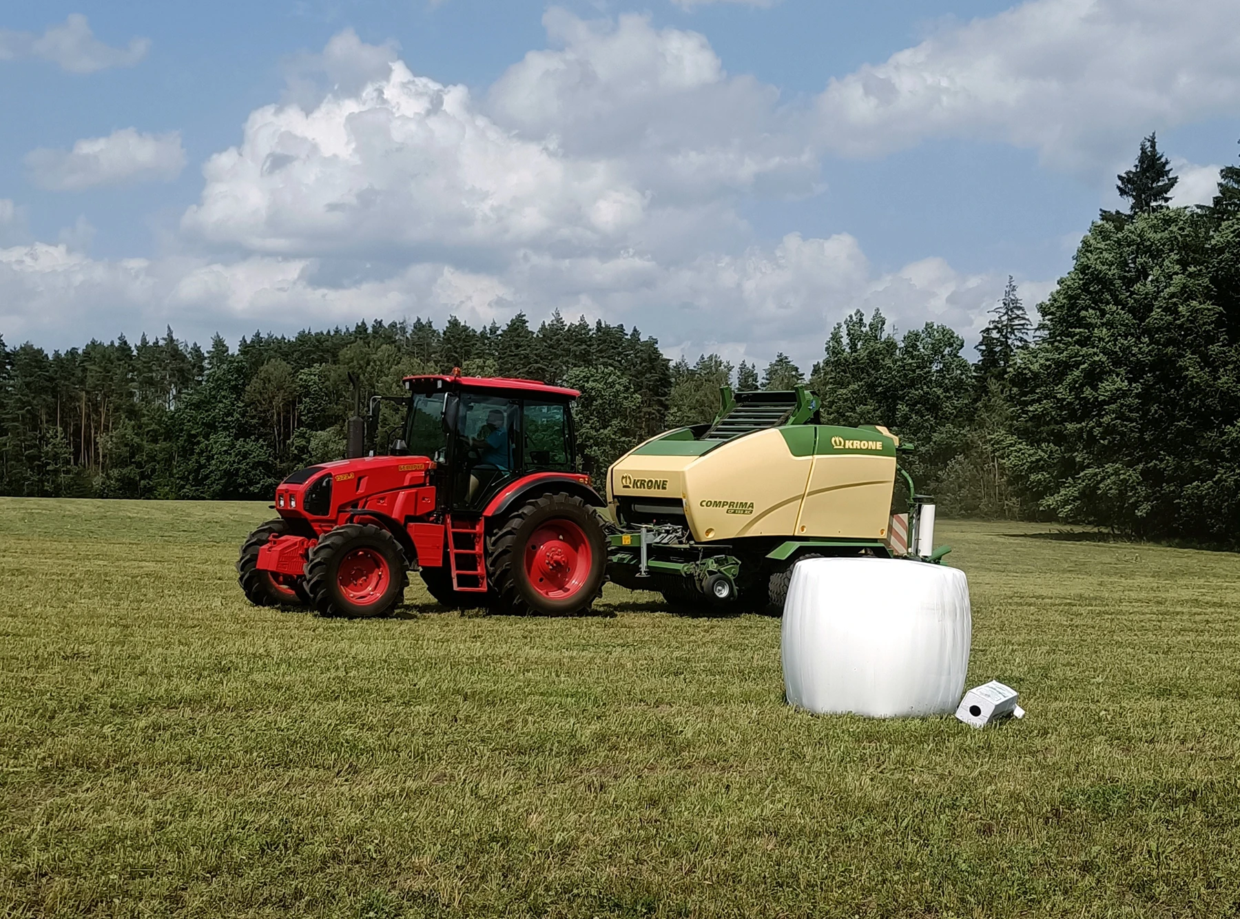 750 Mm Plastic Farm Film Bale Wrap Grass Silage Wrap Film For ...