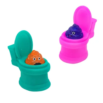 2022 Squeeze Poop Toilet Toy Stress Relieve Fidget Funny Toys Finger ...