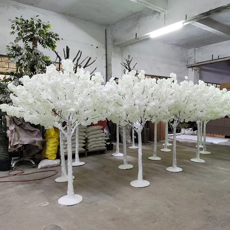 White Wedding Table Tree - Romantic Sakura Centerpiece