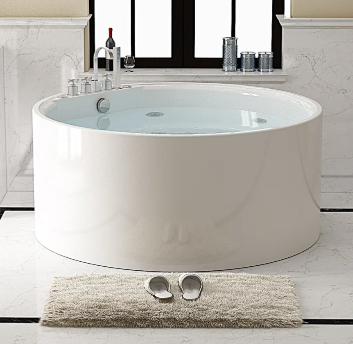 Adult Bowl-shaped Eco-friendly Bathtub Freestanding Bathtub 52-inch ...