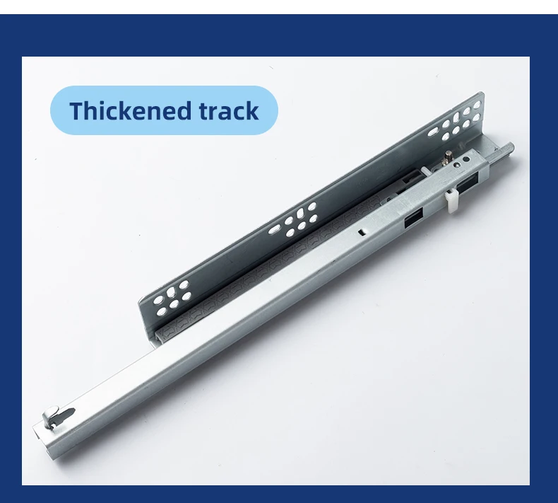 Single Extension Concealed Slides 2 Fold Undermount Drawer Slides Soft ...