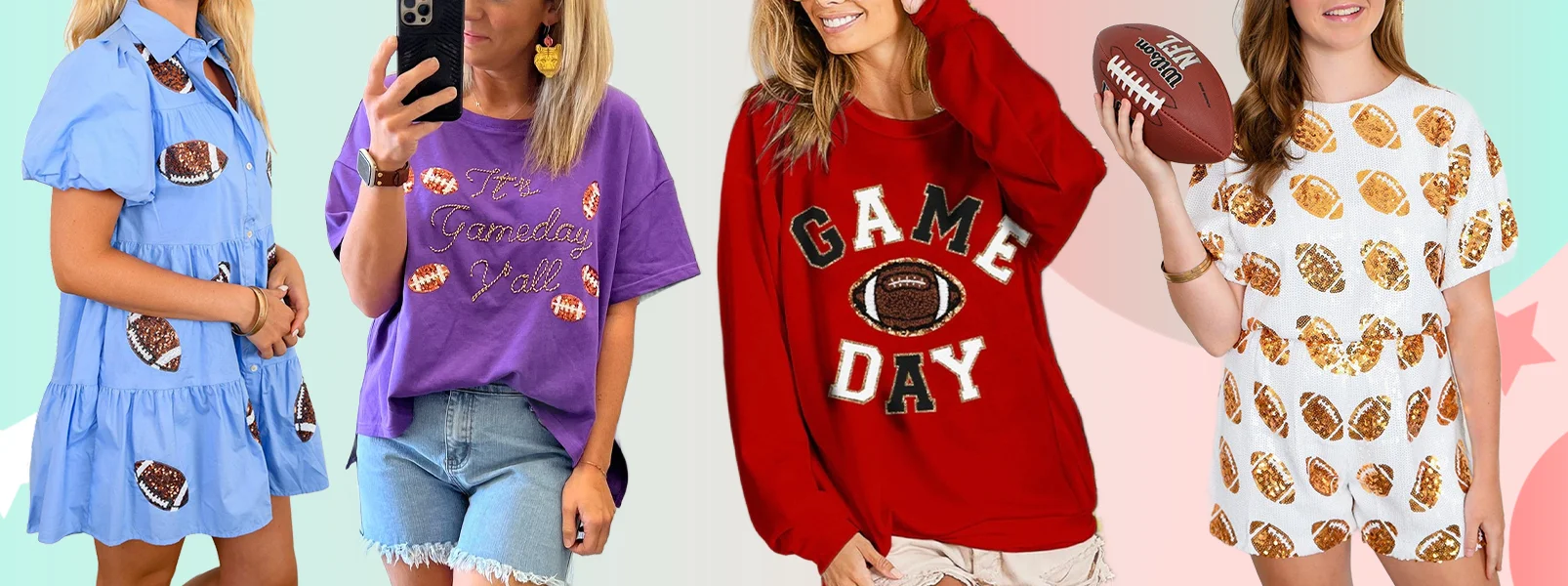 Loveda Custom Fashion Summer Fun Women Game Day Top Tee
