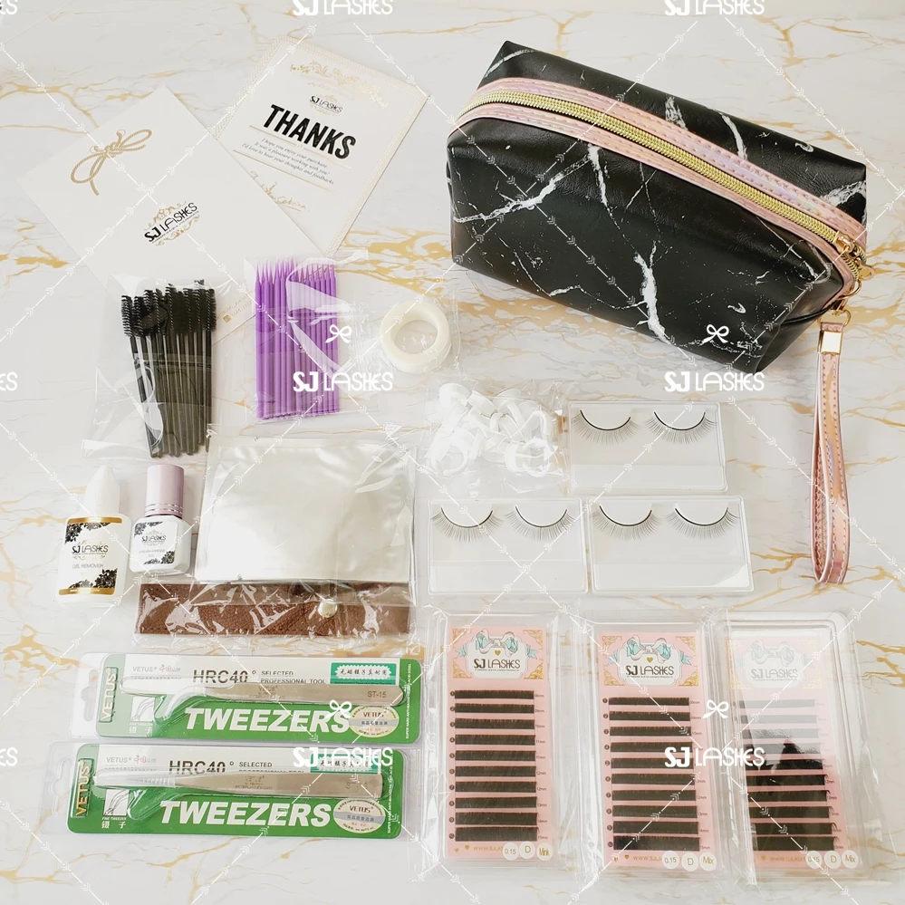 Lash Extension Products Eyelash Technician Training Bag Professional ...