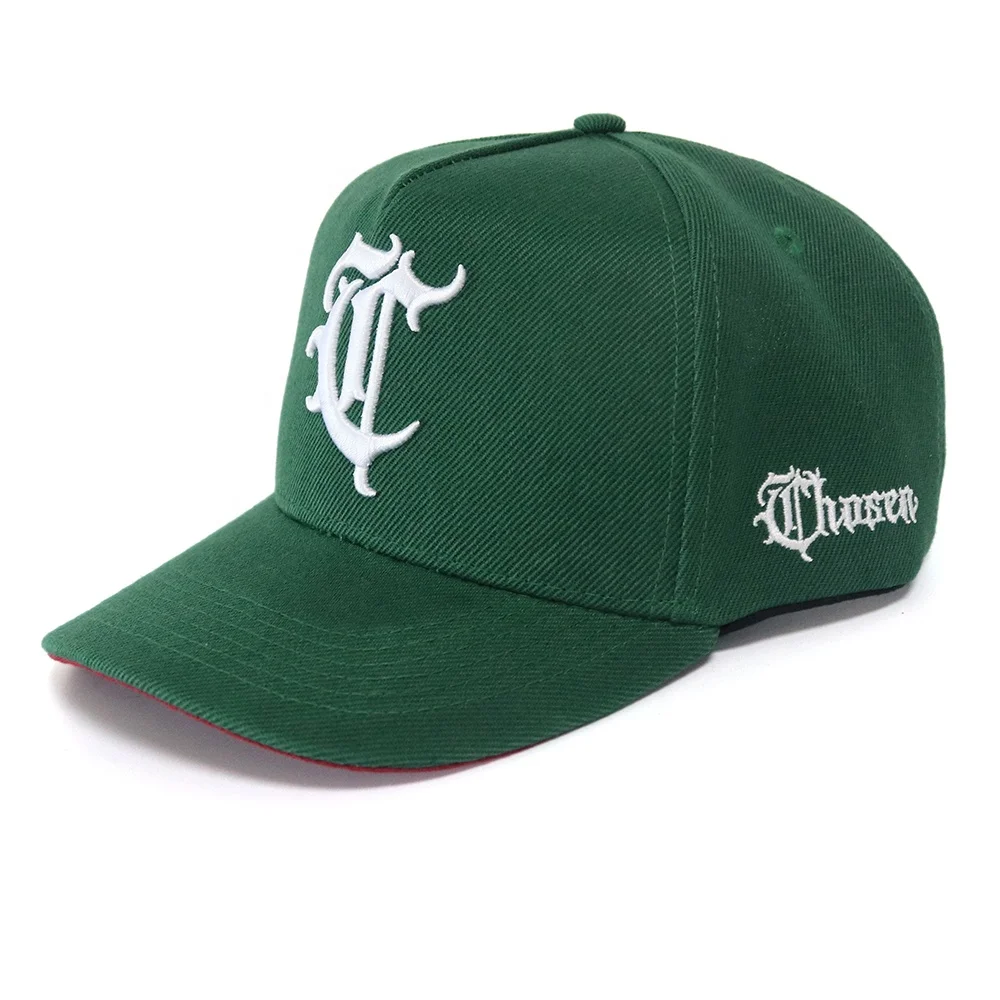 Shop Custom 5 Panel 3D Embroidery Baseball Hats for Men