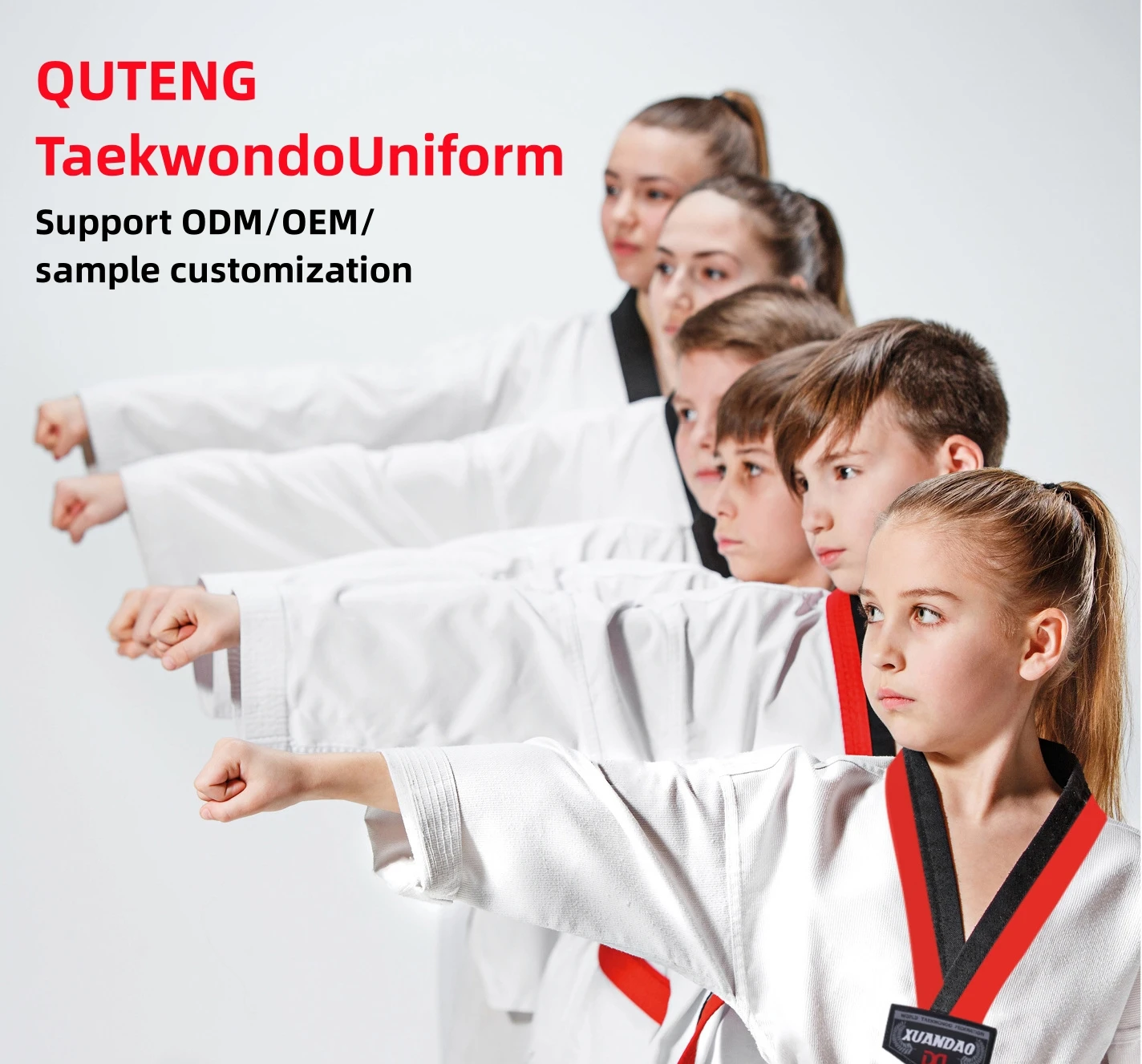 QUTENG Taekwondo Uniforms - Top-Quality Dobok for Sport