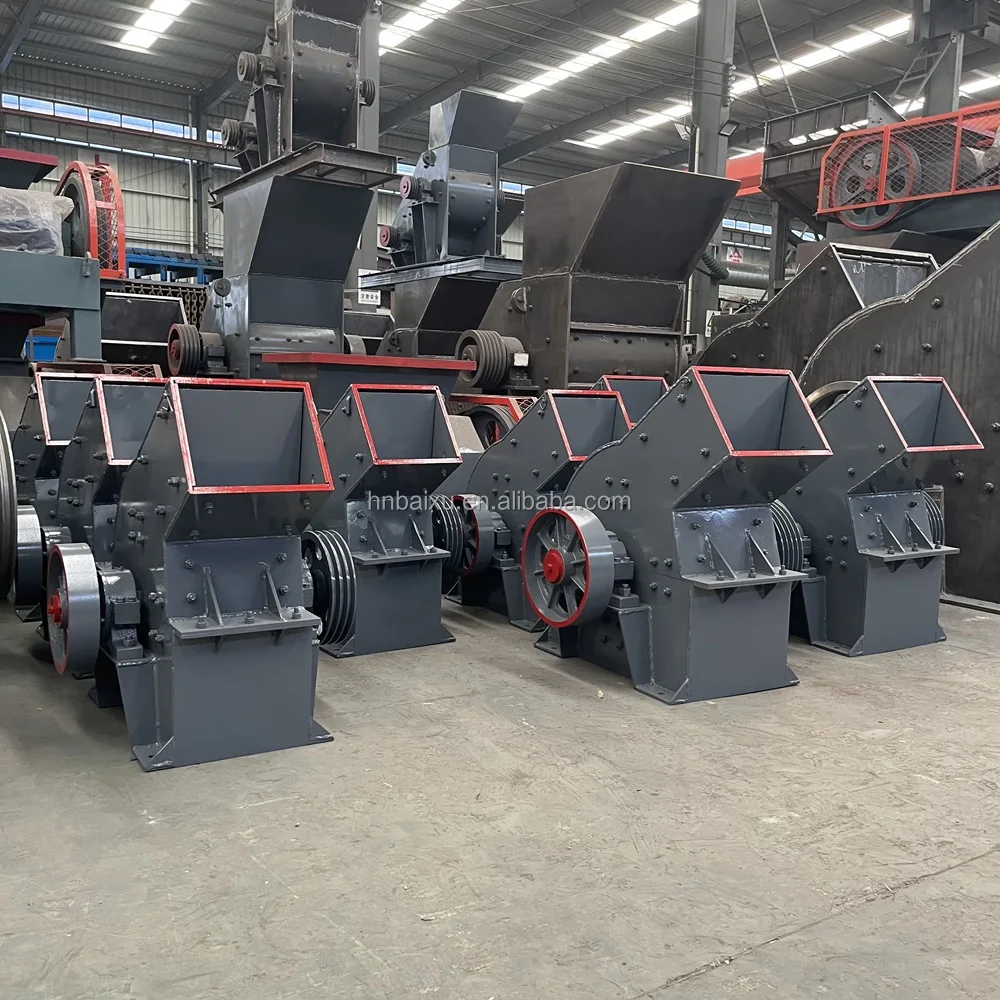 High Efficiency Stone Fine Crushing Diesel Pc600*400 Hammer Crusher ...