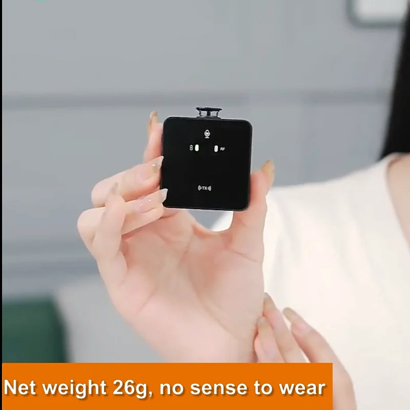 Mini Uhf Wireless Collar Mic Cordless Mike Lavalier Condenser ...