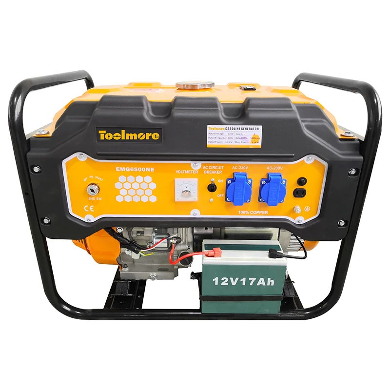 220v 110v 5kw Professional Electric Power Portable Gasoline Generators ...