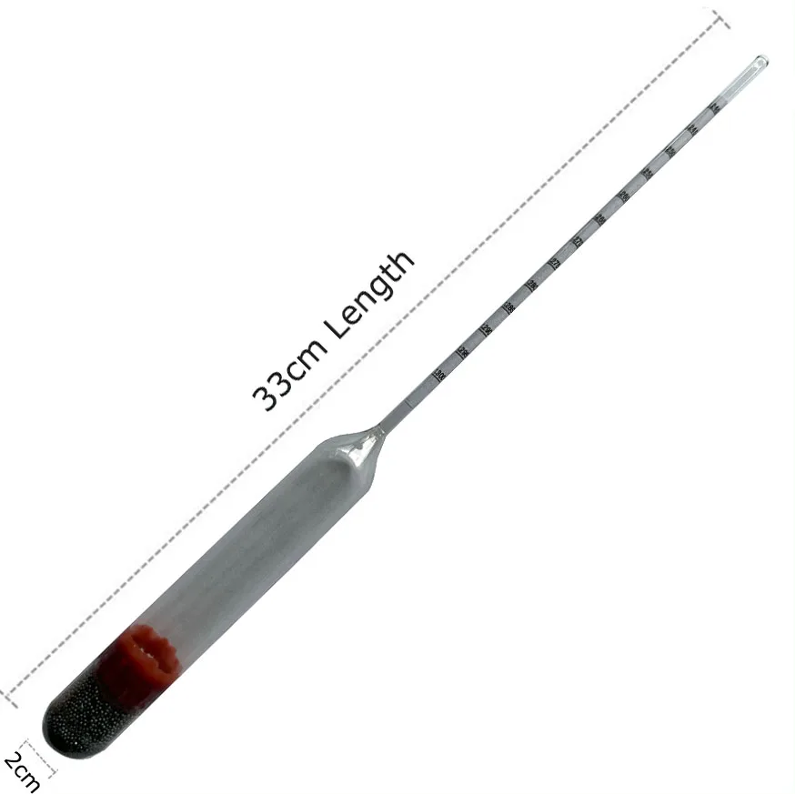 High Precision Magnesium Sulfate Hydrometer for Lab Testing