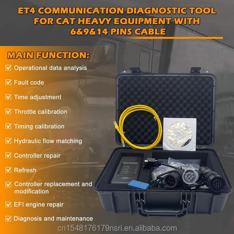 478-0235 538-5051 ET4 Ethernet Adapter for CAT Excavator Diagnostics