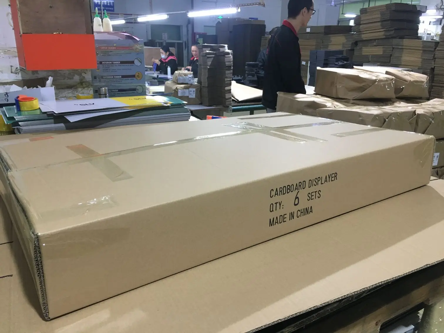 Custom Cardboard Countertop Point Of Sale Counter Box Display ...