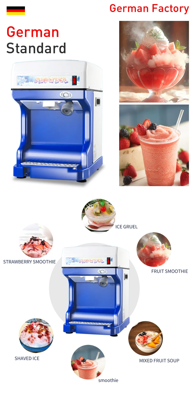 Commercial Ice Breaker Small Restaurant Special Shaved Ice Machine ...