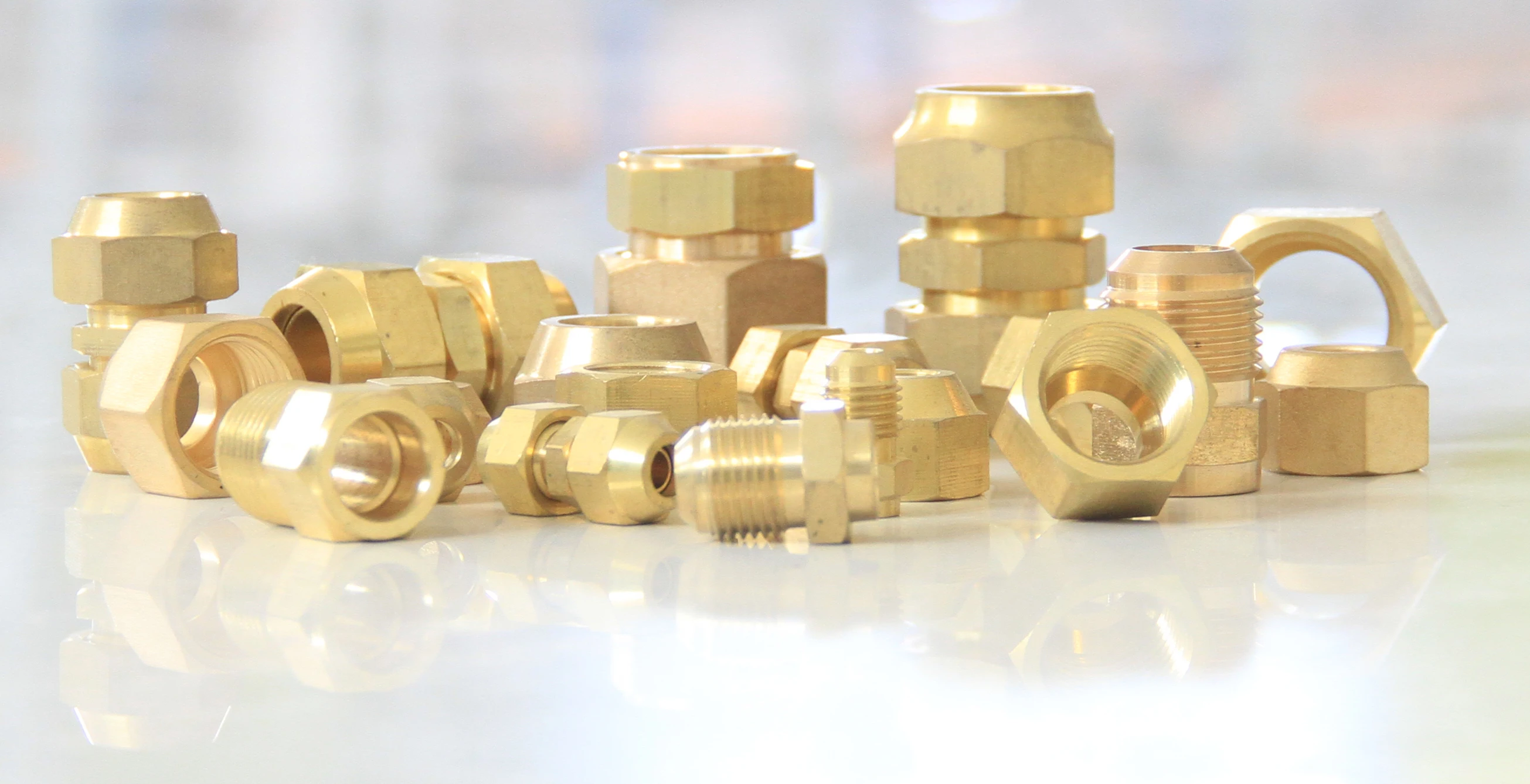 High Quality Quick Copper Joints Coupling With Double Flare Nut Union ...