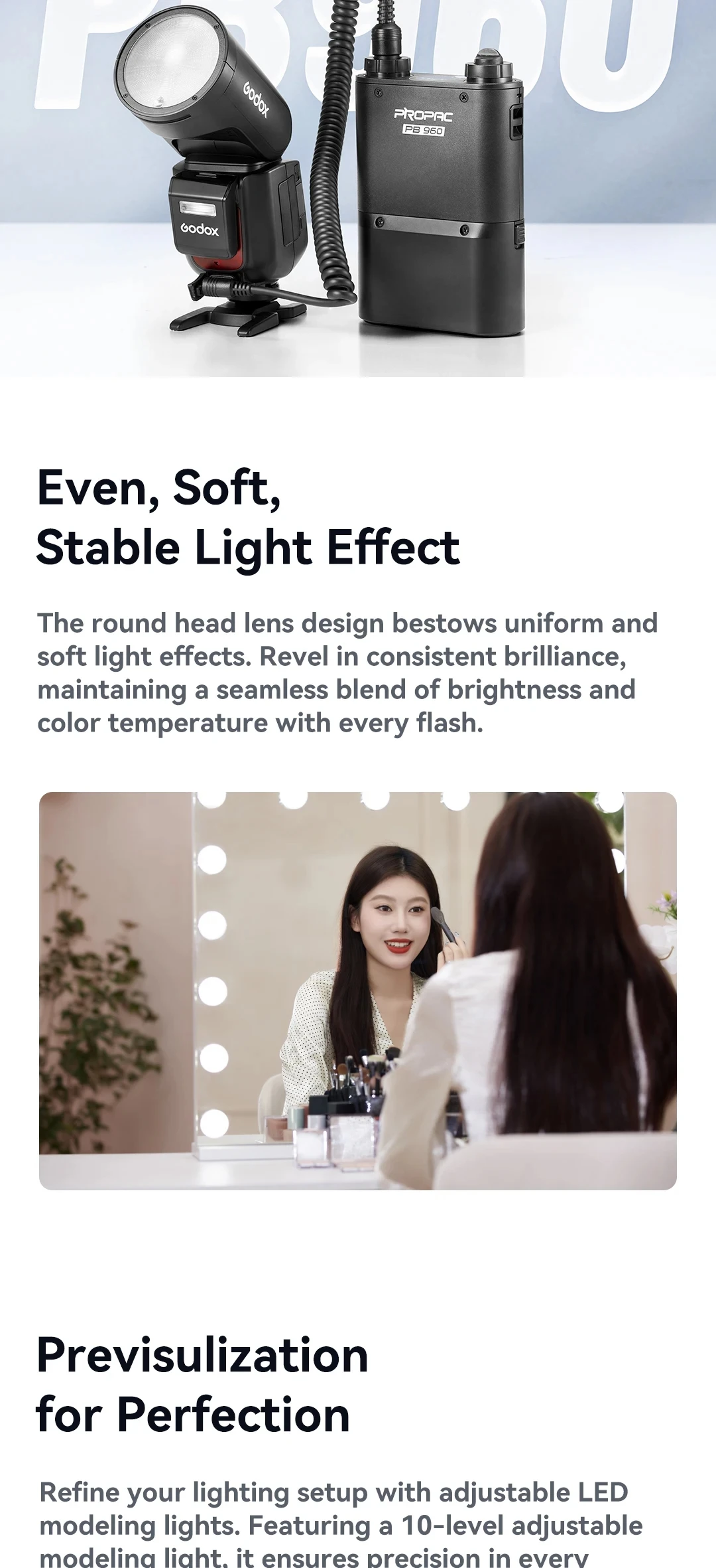 Godox V1pro N V1 Pro Ttl Li-ion Professional Speedlite Round Head ...