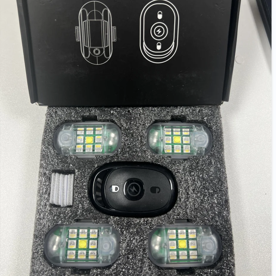 New M3 Remote Control Shade Motorcycle Strobe Light Mini Aircraft Drone ...