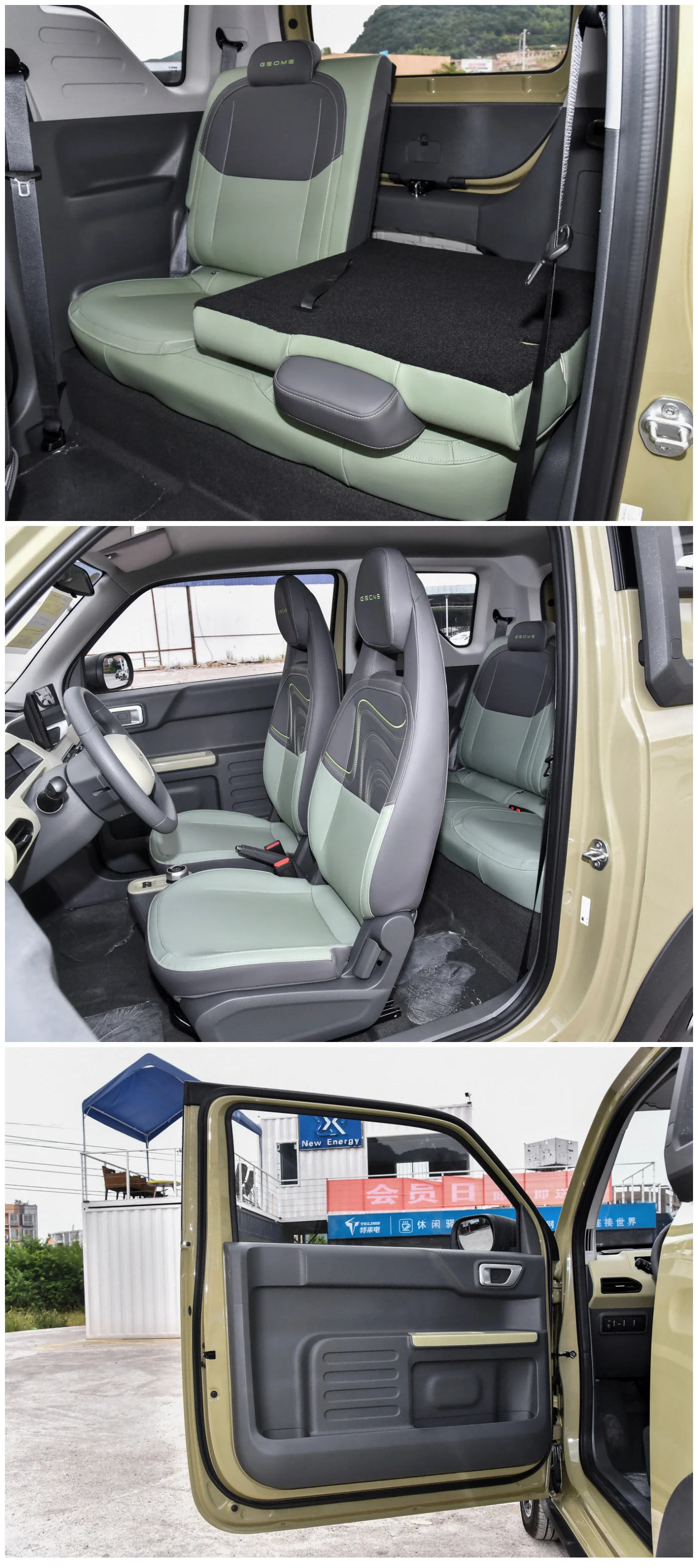 Deposit Geely Panda 2024 famous brand Knight 200km Mini EV Hot Selling ...