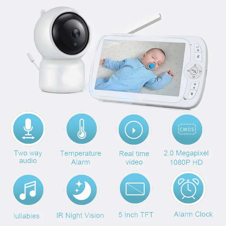 Wholesale 360 Degree Rotatable 2x Digital Zoom Sleep 4k 5inch Smart ...