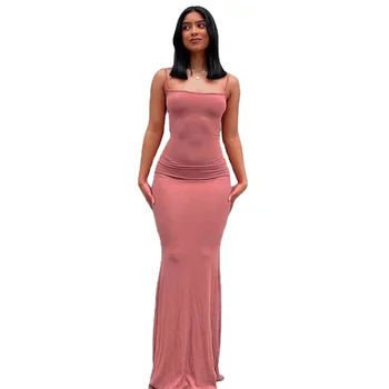 Boskims New Women Sexy Skims Long Dress Spaghetti Strap Causal ...