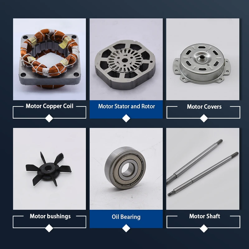 High Quality Stator Rotor for AC Motors in Fans & Conditioners