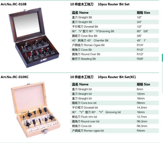 RCT Professional Grade Needle-Tip Carving Milling Cutter