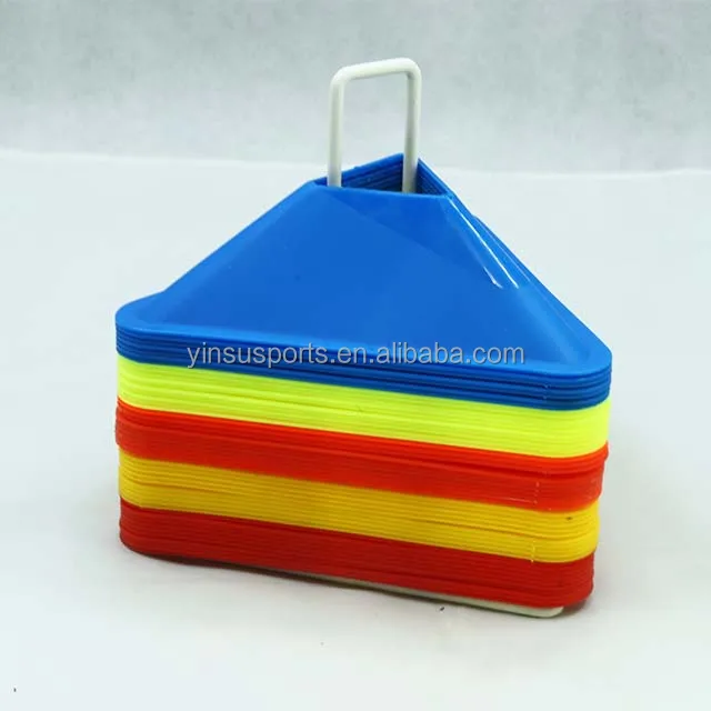 Triangle Mini Soccer Cones - Durable & Versatile Training Tools