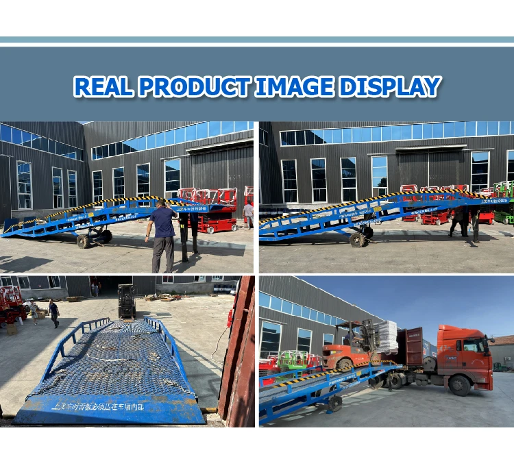 20T Hydraulic Mobile Container Loading Ramp - Durable & Efficient